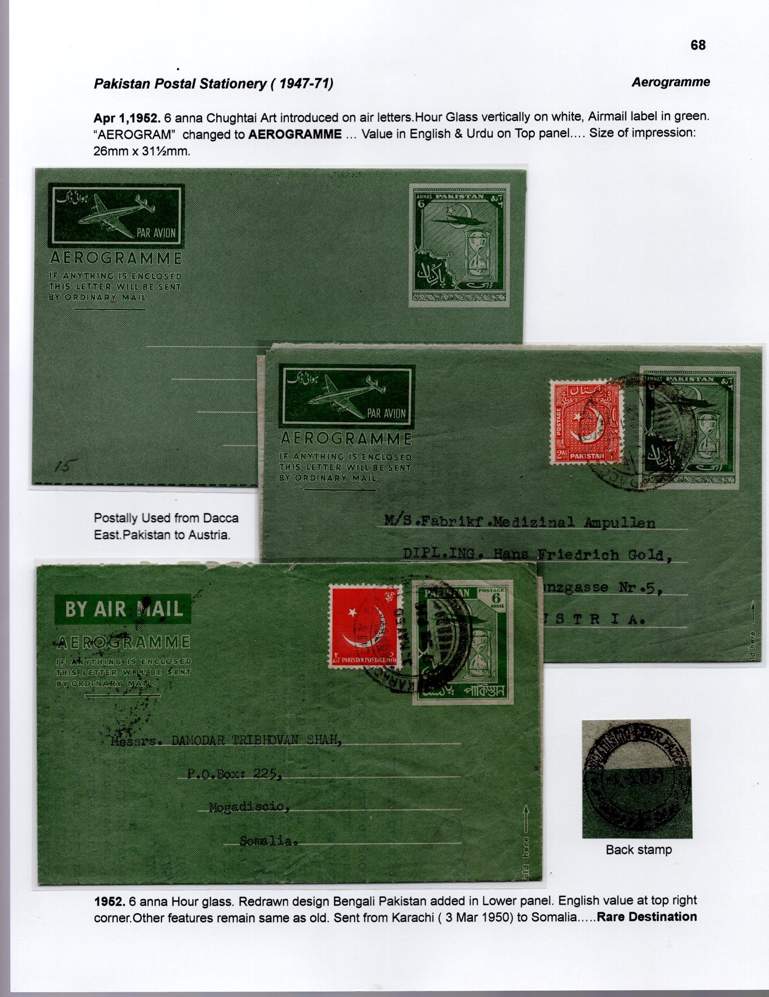 Pakistan Postal Stationery 1947 – 1971 – Frame 5 – Peshawar 2024 ...